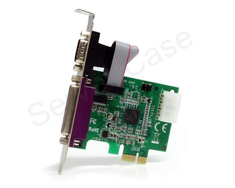 StarTech S P Native PCI Express Parallel Serial Combo Card With UART Server Case
