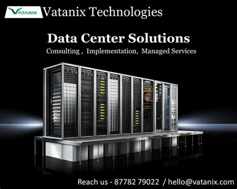 Data Center Setup Services Complete IT Infrastructure Solutions By Vatanix Technologies In