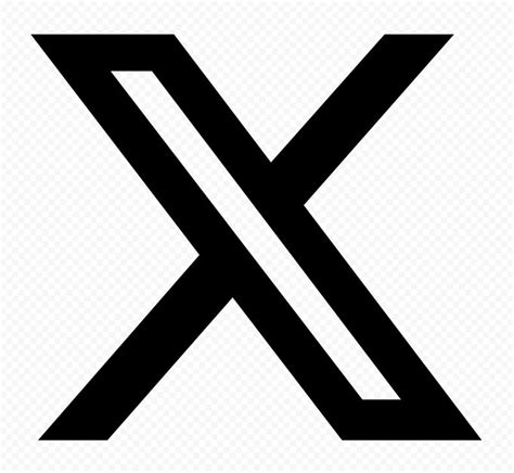 Twitter X New Logo Symbol Png