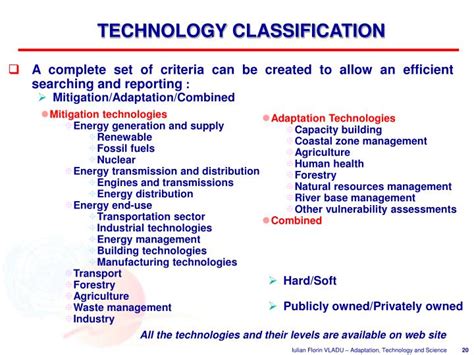 Ppt Iulian Florin Vladu Adaptation Technology And Science Technology