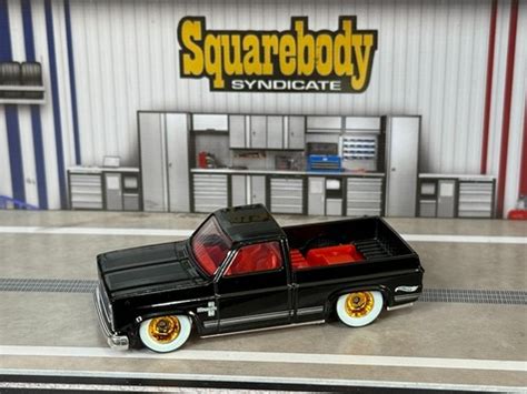 2026 Hot Wheels Brick Shop 83 Chevy Silverado Unspun Black W Nftg