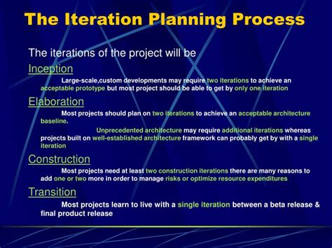Ppt Iterative Process Planning Powerpoint Presentation Id 5722221