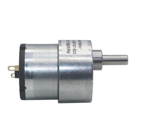 【免運·8折】jgb37 520直流減速電機24v12v6v小型大扭矩微型低速齒輪電動馬達 露天市集 全台最大的網路購物市集