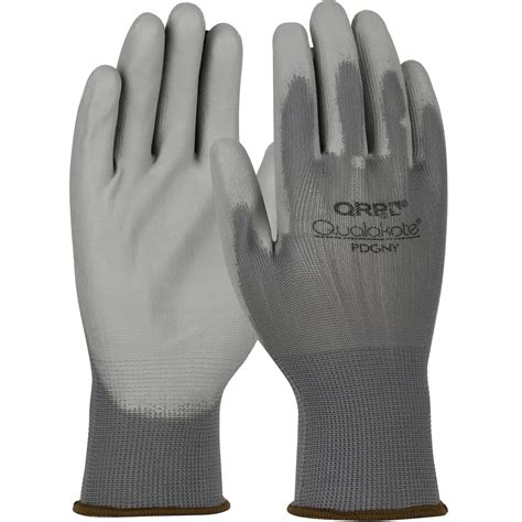 Qrp Qualakote Seamless Knit Nylon Glove Wpolyurethane Coated Microfoa