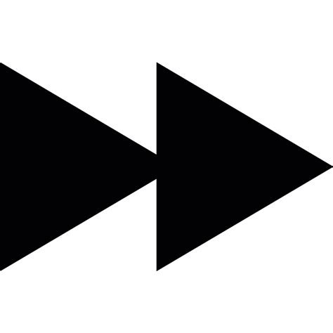 Fast Forward Button Vector Svg Icon Svg Repo