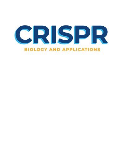 Crispr Biology And Applications Pdfepub Version Controses Store