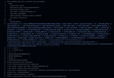 Git Github Action To Push Build Folder To A Different Repo Stack