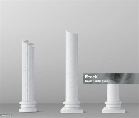 회색 배경에 고립 된 흰색 폭행 3d 극 실린더 벡터 일러스트 레이 션 0명에 대한 스톡 벡터 아트 및 기타 이미지 0명