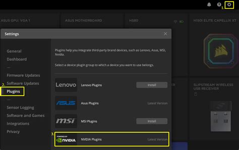 ICUE Nvidia Graphics Card Plugin With ICUE Corsair