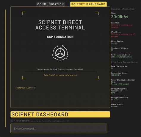 Scipnet Web Accessible For Everyone R Scp