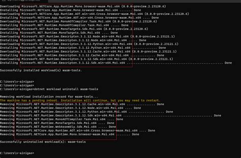 Netsdke2e With Net8 Preview 1 Sdk Installed Component Names Display Incorrectly When