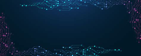 회로 기판 질감이 있는 현대 기술 배너 템플릿입니다 양자 컴퓨터 기술 개념 기술 연결 디지털 데이터와 빅 데이터 개념 Cpu에