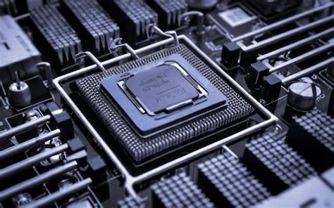 Premium Photo Computing Processor Cpu Microchip And Electronic