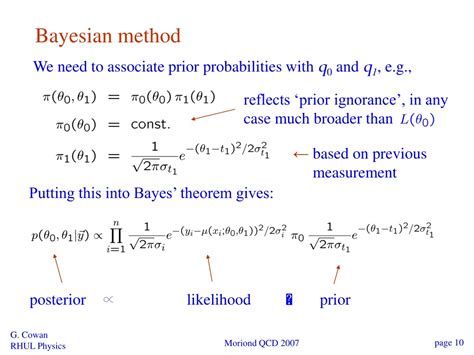 Ppt Bayesian Analysis And Problems With The Frequentist Approach
