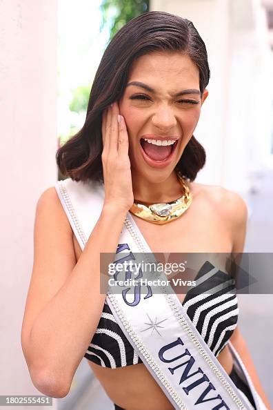 Miss Universe 2023 Sheynnis Palacios Poses For A Portrait Session