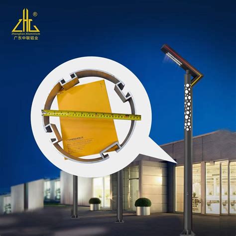 Aluminum Extrusion 6061 6063 Aluminum Profile For Lamppost Factory