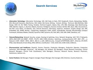 Sky Information Systems Profile PPT