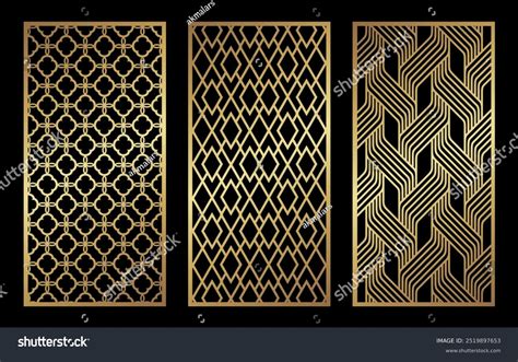 Lattice Partition Partition Vector Vector Interior Stock Vector
