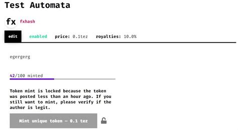 A Guide To Fxhash Tezos Premier Generative Art Platform