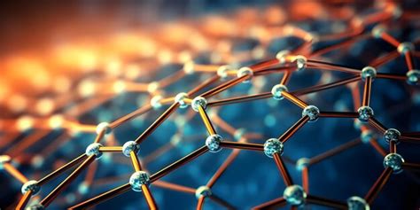 Dynamic Microscopic Design In Abstract Nanotechnology Swarm Background