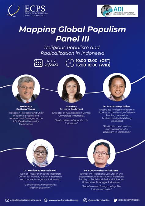 Mapping Global Populism Panel 3 Religious Populism And