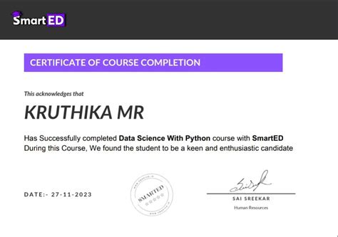 Kruthika Mr On Linkedin Datascience Python Machinelearning Smarted