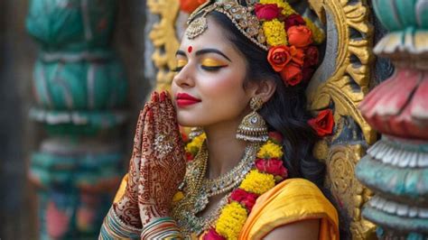 Tilaka And Bindi In Hindu Sacred Attire Spiritual Symbols Traditions
