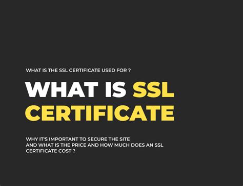 What Is And How Does An Ssl Certificate Work