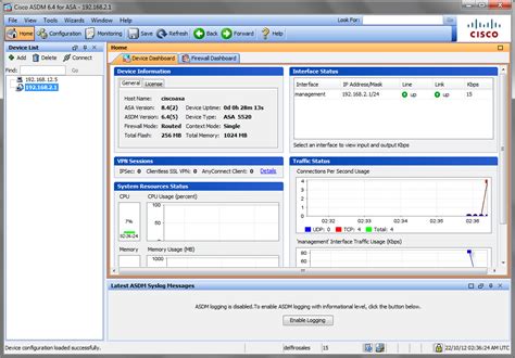 Cisco Asa And Asdm En Gns3 Seguridad Y Redes