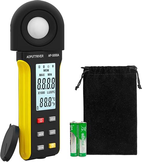 Light Meter Lux Meter Logger Ap 5000a Digital Lumen