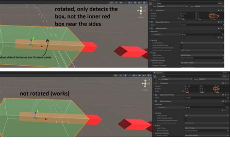 Collisions Dont Work On Physicsworld Castray If Colliders Are Rotated R Unity3d