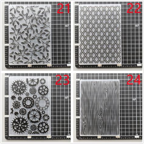 Design Tree Embossing Folders NEW Embosser For Cards Etsy