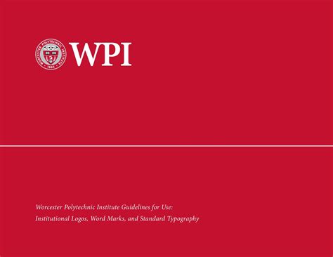 WPI Branding Style Guides