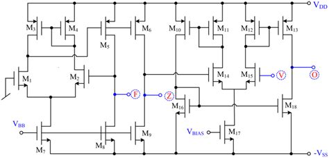proposed cmos realization of current follower differential input