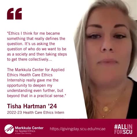 Video Markkula Center For Applied Ethics On Linkedin Allinforscu