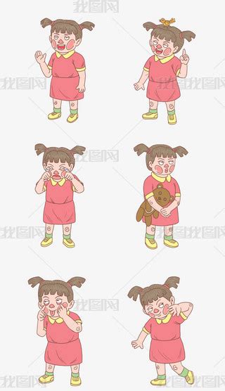 小女孩各种小辫子专题模板 小女孩各种小辫子图片素材下载 我图网