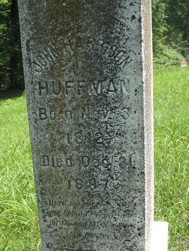 John Harrison Huffman 1812 1887 Find A Grave Memorial