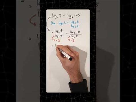 How To Calculate Logs With Different Bases Logarithms YouTube