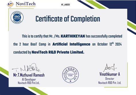 Karthikeyan S On Linkedin I Am Successful Learned Artificial