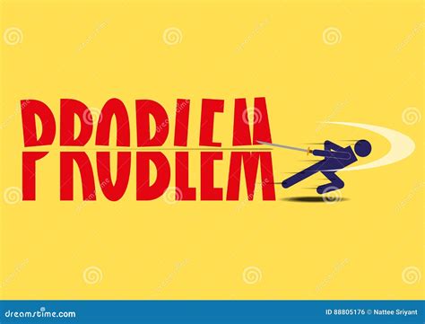 Abstract Design Business Problem Solving Stock Illustration