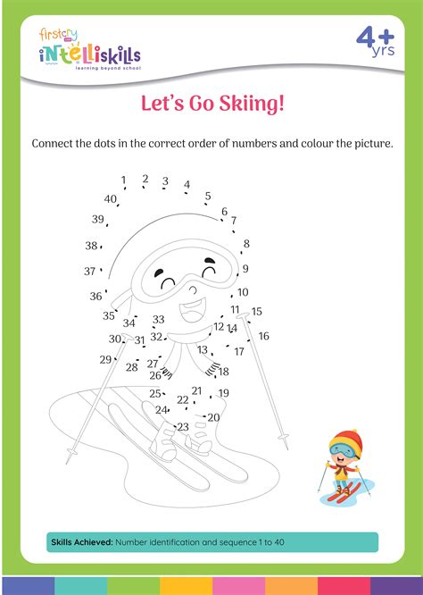 Lets Go Skiing Free And Printables Worksheet At Firstcry Intelli Worksheets Library