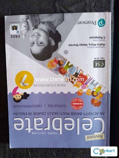 Buy Revised Third Edition Celebrate Kumud Raj Main Coursebook Class 7 Pearson English Book In