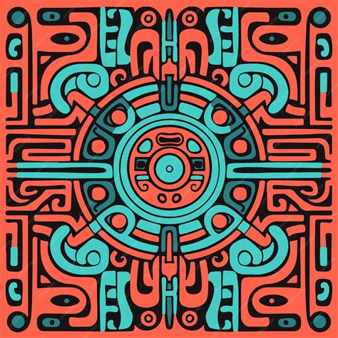 Premium Vector Maya Pattern Maya Texture Maya Background Maya Vector