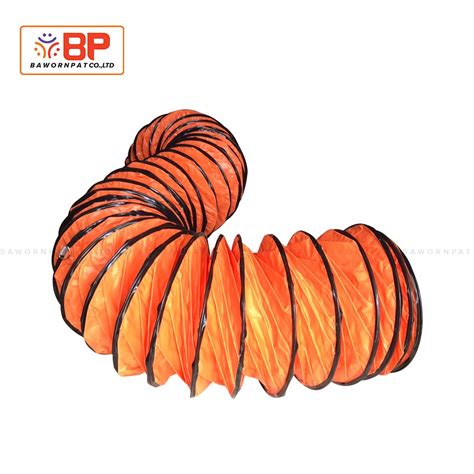 ท่อลม 24นิ้ว ยาว 10เมตร ท่อลมระบายอากาศ สำหรับพัดลมอุตสาหกรรม Bawornpat