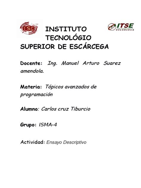 Pdf Ensayo De La Programación Concurrente Dokumentips