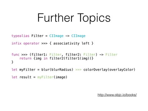 Map Reduce And Filter In Swift Ppt