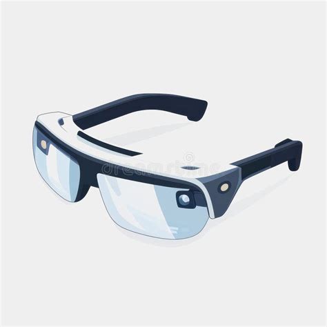 Modern Smart Glasses With Sleek Design High Tech Lenses And Built In