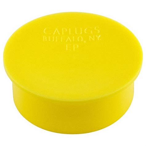 Caplugs Ldpe Yellow Plugs For Threaded Connectors 819lz8 Ep 18