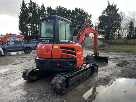 Kubota U55 4 High Spec J Hawes Ltd