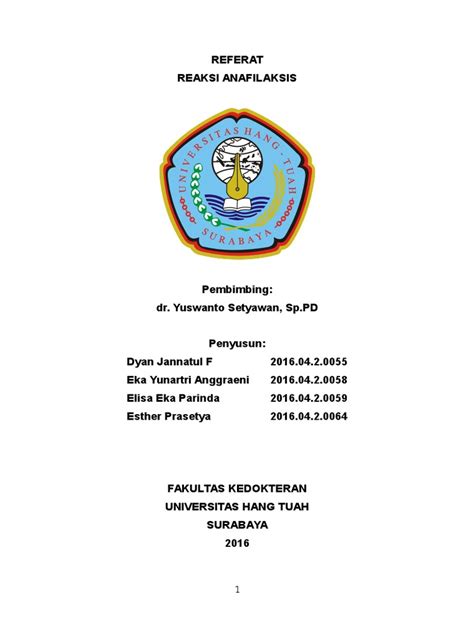 Reaksi Anafilaksis Pdf